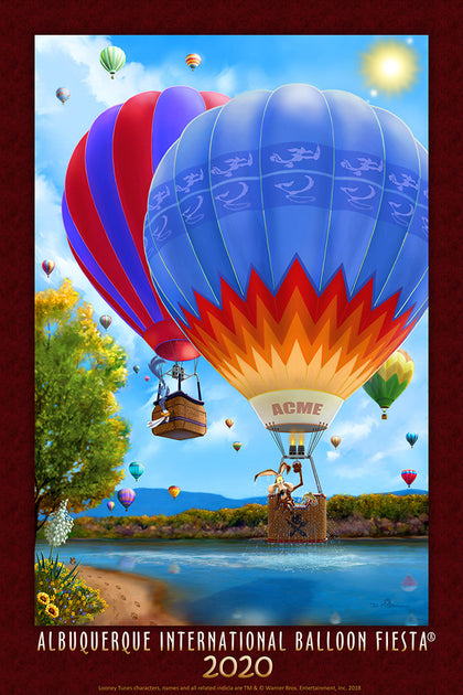 2020 Official Balloon Fiesta® Poster Unsigned | Balloon Fiesta Stuff