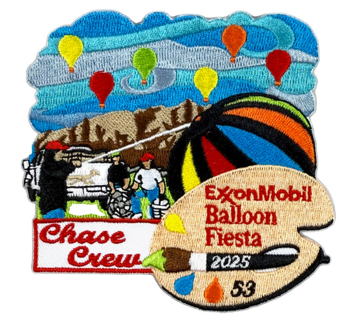 2025 Chase Crew Patch | Balloon Fiesta Stuff