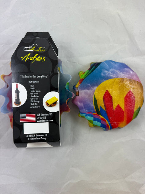 Hot Air Balloon Silicone Coaster | Balloon Fiesta Stuff