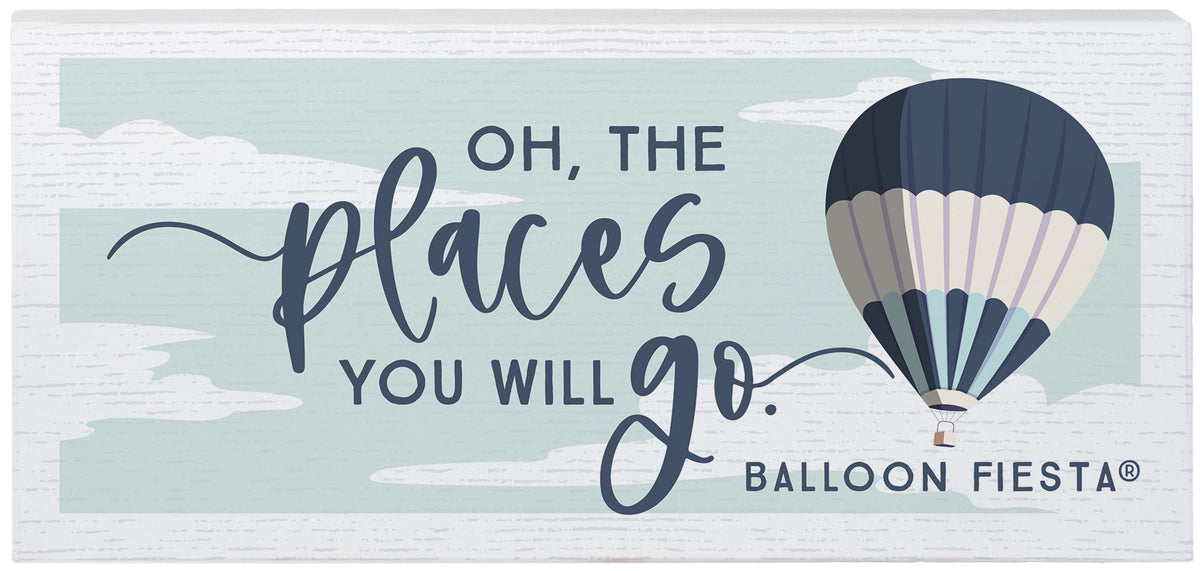 Decorative Wooden Sign | Balloon Fiesta Stuff