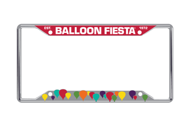 Balloon Fiesta License Plate Frame | Balloon Fiesta Stuff